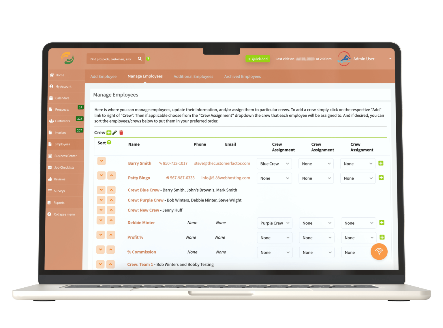 Features - The Customer Factor